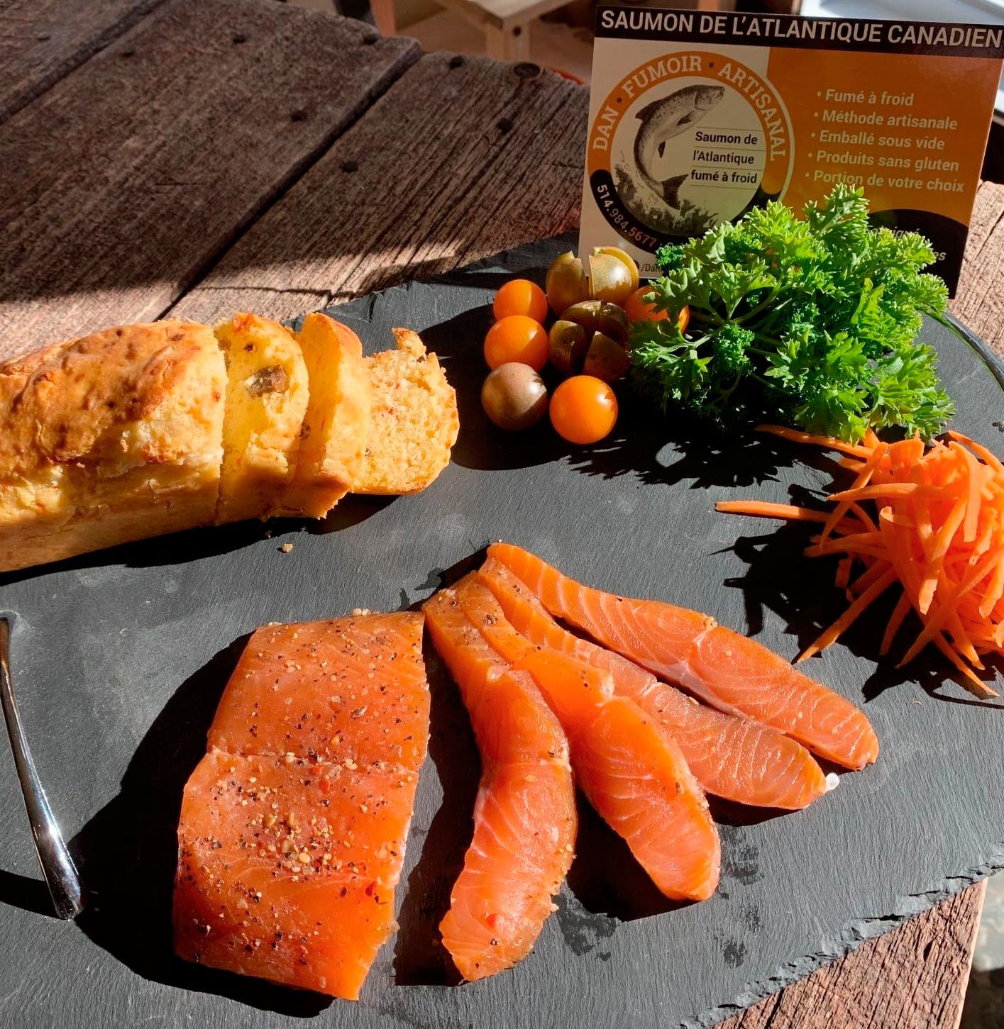 Saumon fumé à froid et Gravlax | Dan Fumoir Artisanal